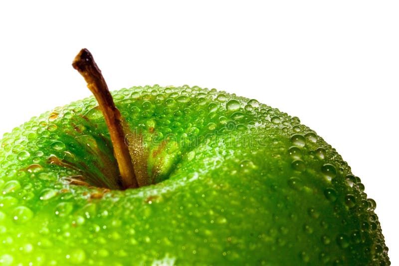 Green Apple stock photo. Image of vitamin, nature, organic - 6888242