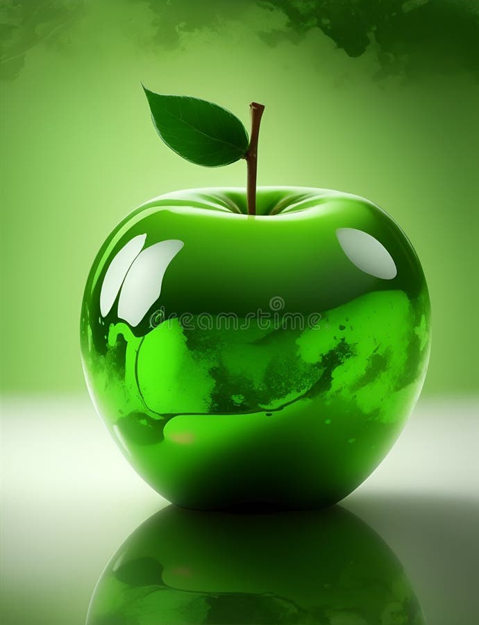 Apple Abstract Background. Trendy Design Graphics Used for Wallpaper ...