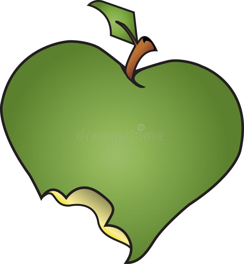30+ Green apple bitten green apple Free Stock Photos - StockFreeImages