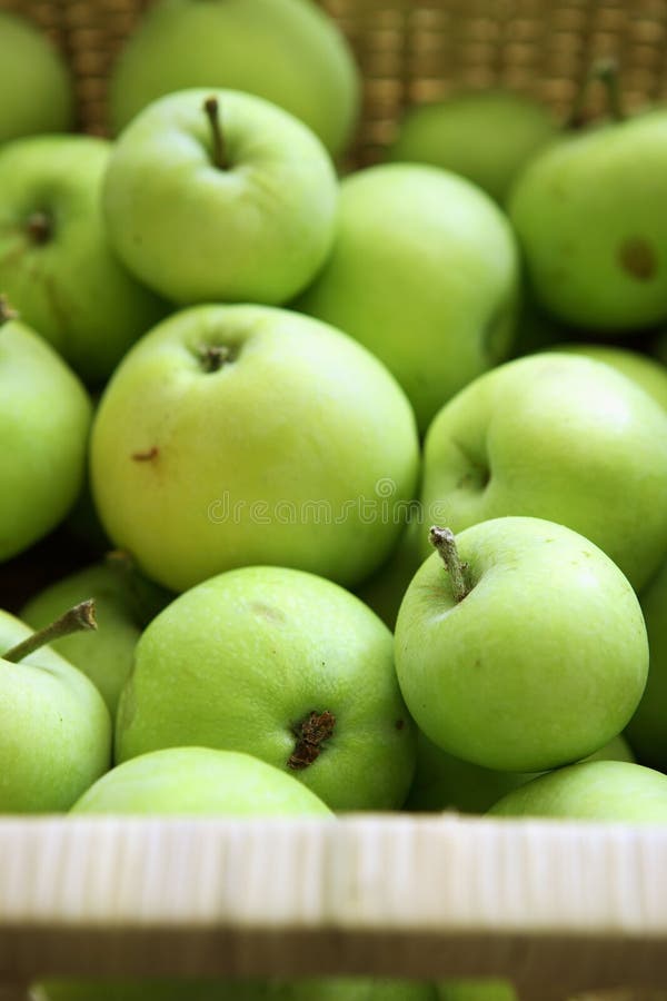 Green apple fruit stock image. Image of cakes, fruit, apples - 7751065