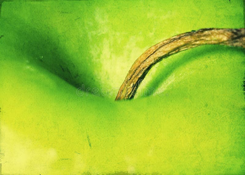 Green Apple - Grunge Textured Background Stock Image - Image of grunge ...