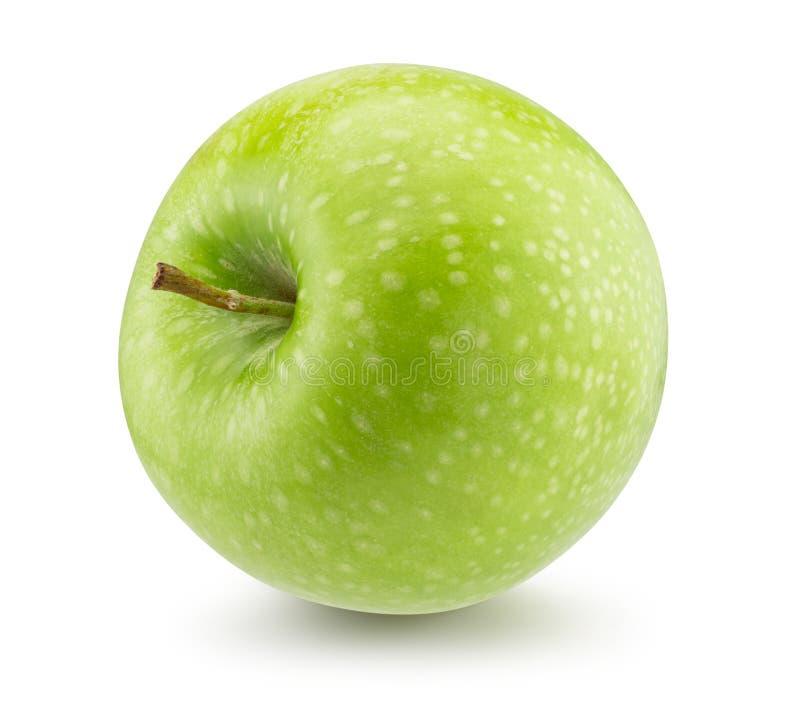 Red Apple Isolated on the White Background Stock Photo - Image of ...