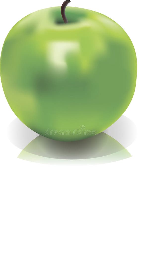 Green apple mesh stock vector. Illustration of mesh, green - 80445912