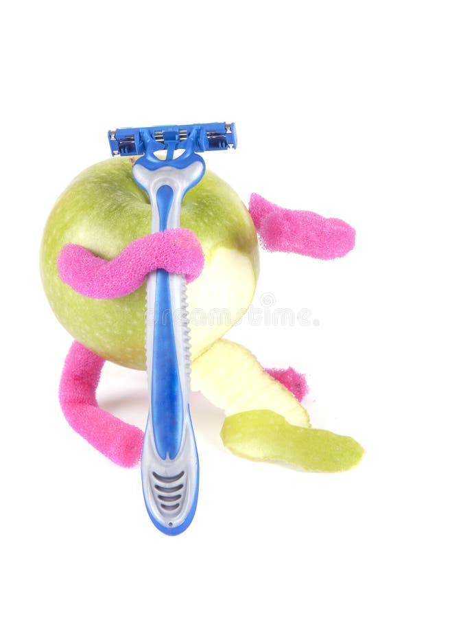 Razor Green Apple Stock Photos - Free & Royalty-Free Stock Photos from ...