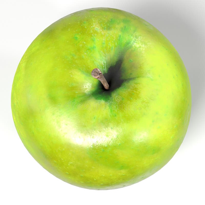 Green apple stock illustration. Illustration of fresh - 92037490