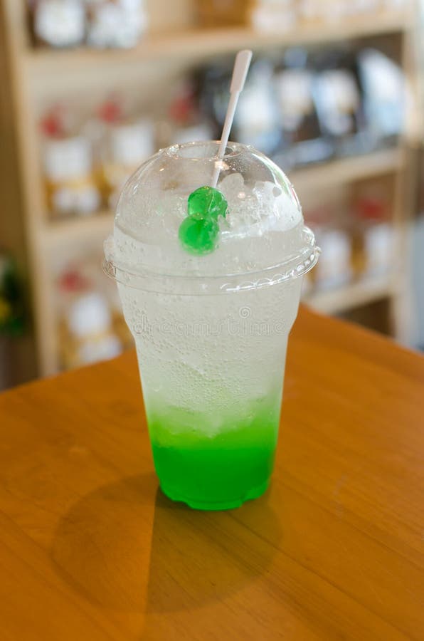Green apple soda stock photo. Image of mint, green, fresh - 105856514