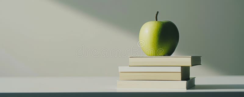 Green Apple Still Life Study Light Shadow Stock Photos - Free & Royalty ...