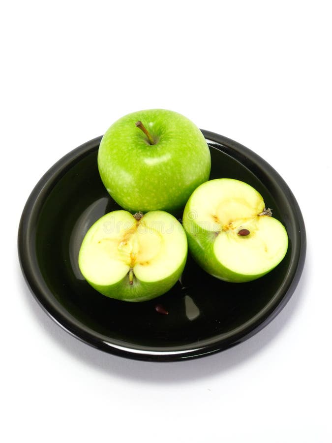Green apple stock image. Image of diet, organic, apple - 45483027