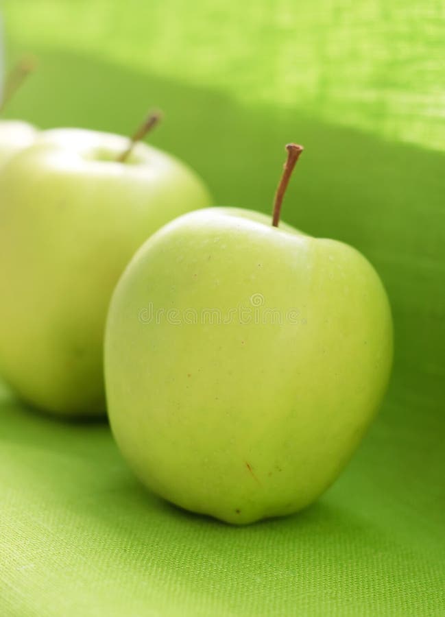 Green apples stock photo. Image of crunchy, produce, apple - 13359294