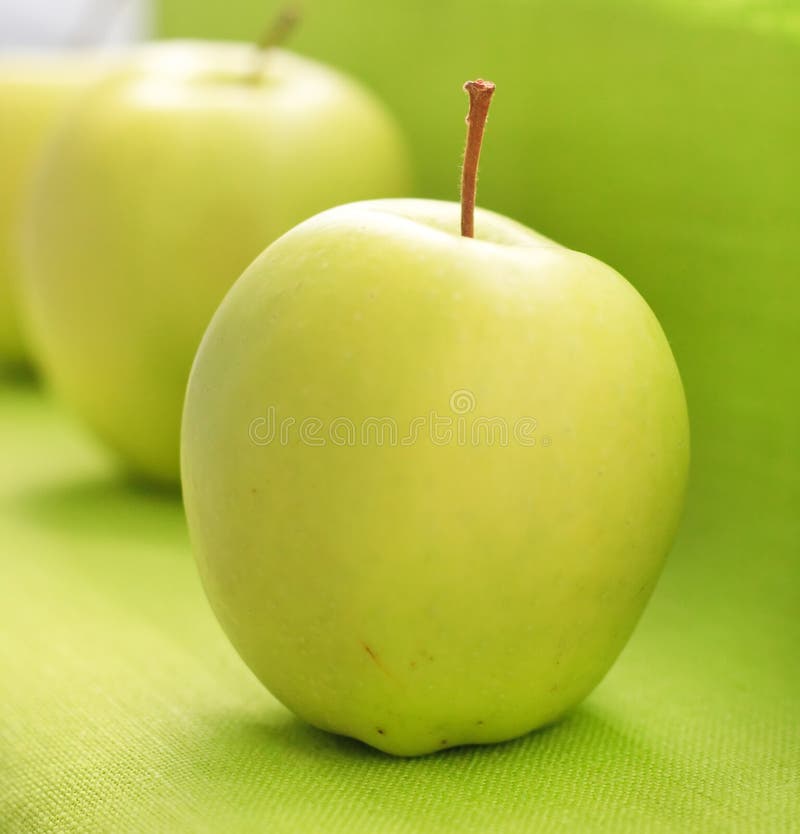 Green apples stock image. Image of produce, snack, health - 13359301