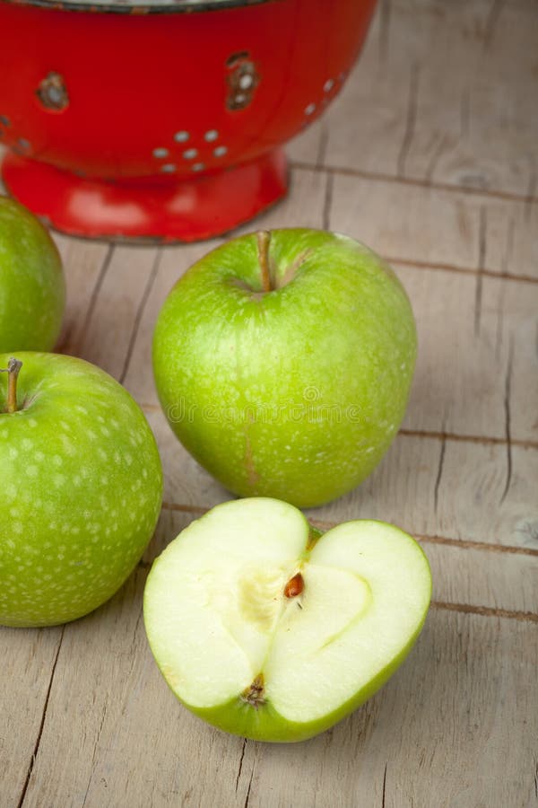 Green apples stock photo. Image of meal, apples, fruit - 24324378