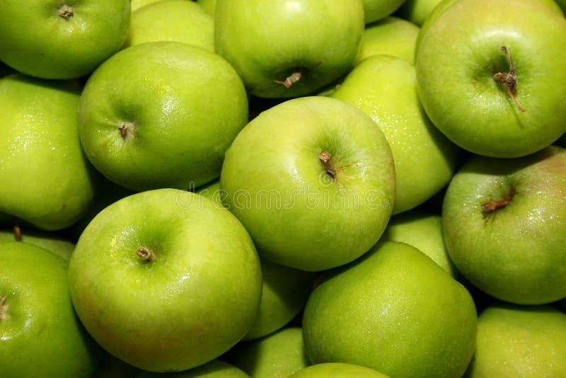 Green Apples 4 stock image. Image of drink, plant, green - 2873959