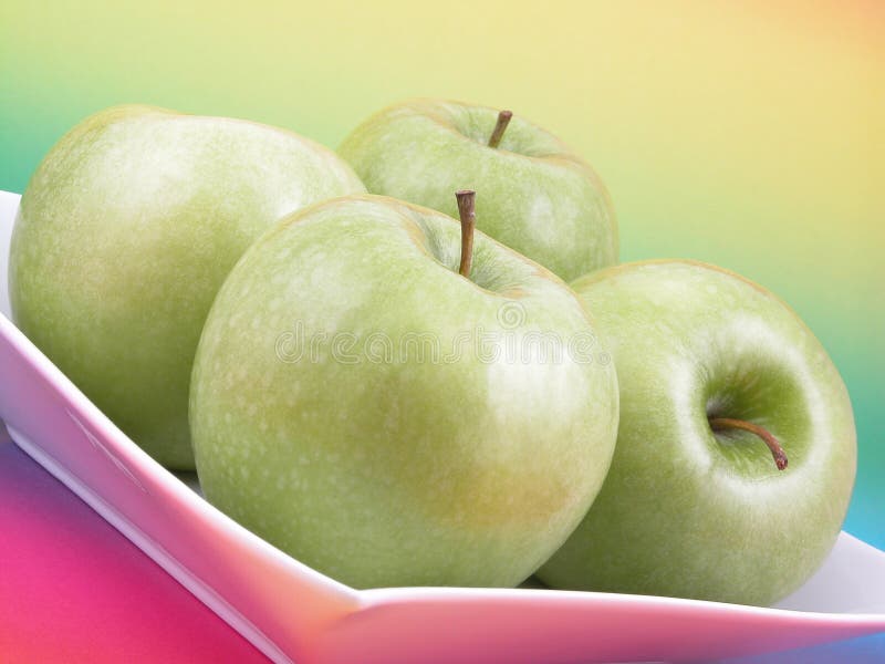 Green apples stock photo. Image of fresh, fruity, fitness - 560462