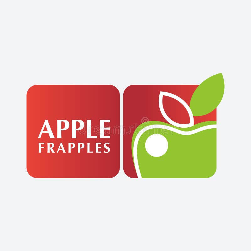 Green Apples Logo Vector stock illustration. Illustration of organic ...