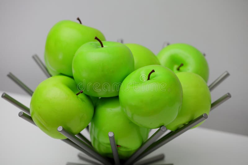 Green Apples stock photo. Image of interior, modern, house - 55963362