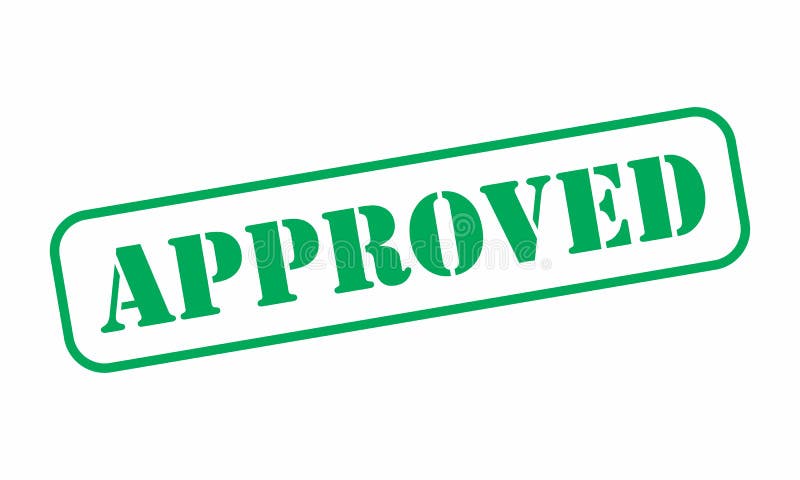 Approved Green Check Seal Stamp Stock Illustrations – 756 Approved ...