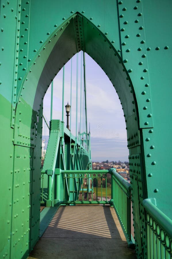Green Arches stock photo. Image of tower, traffic, johns - 23212430
