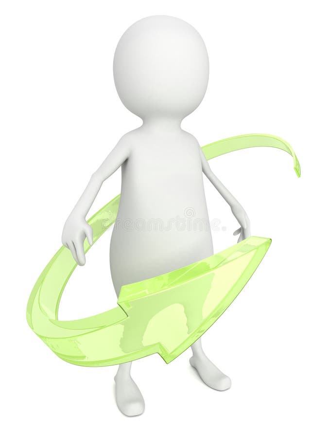 3d Man Turning Around Stock Illustrations – 9 3d Man Turning Around ...