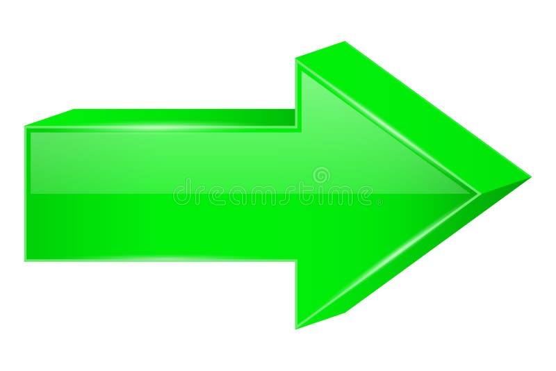 Green Arrow. 3d UP Financial Graph Stock Vector - Illustration of ... Green Arrow. 3d UP Financial Graph Stock Vector - Illustration of ...
