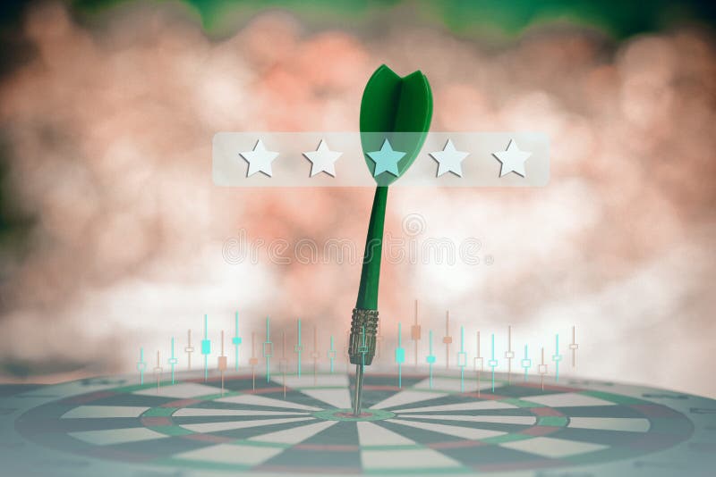 Green Arrow Dart To Virtual Target Dart Board. Setup Objectives and ...