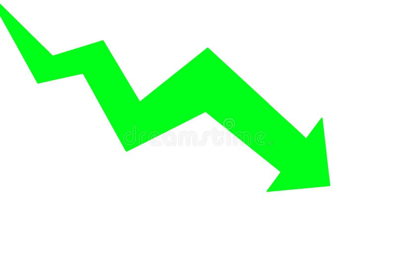 Arrow Dropping Graph Stock Illustrations – 106 Arrow Dropping Graph ...