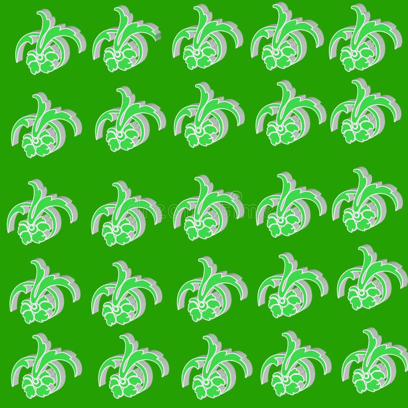 Green Arrow Pattern Abstract White Background Beautiful Design Colorful ...