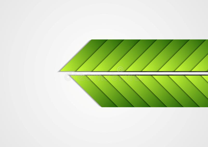 Green Arrows Abstract Corporate Background Stock Vector - Illustration ...