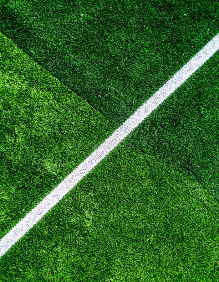 Green Artificial Turf with White Diagonal Lines Stock Illustration ...