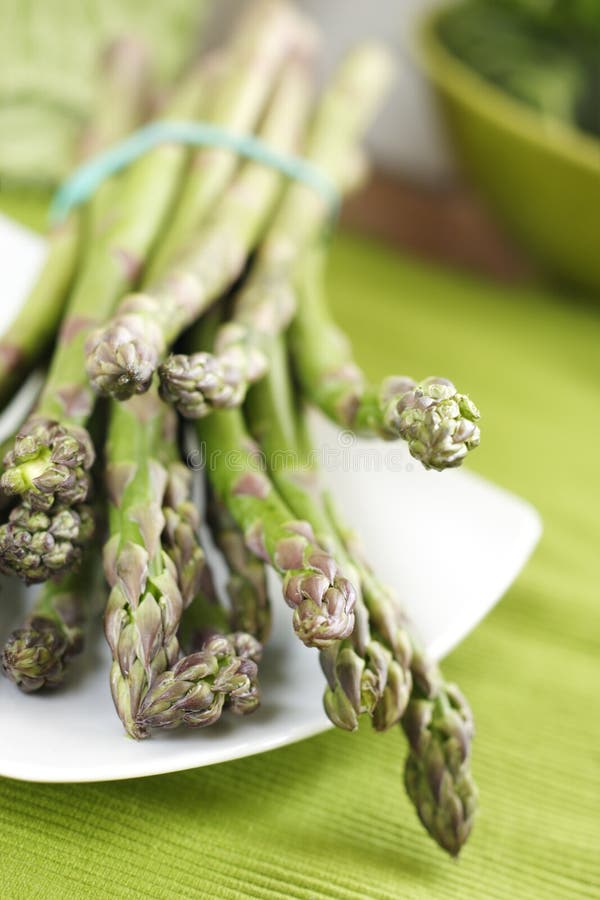 Green asparagus stock image. Image of cooking, ingredient - 728511