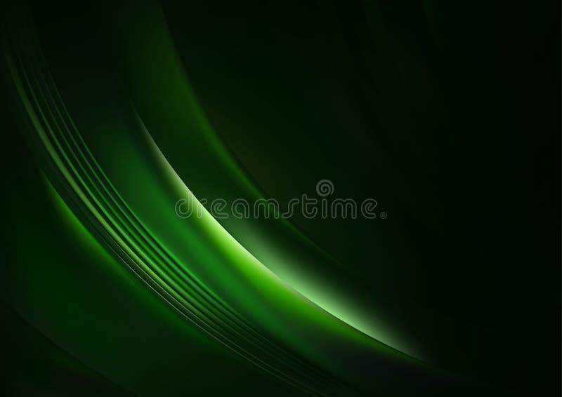 Green Atmosphere Dynamic Background Vector Illustration Design Stock ...