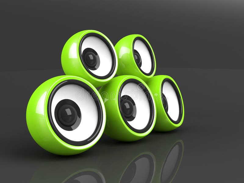 Green Audio System Stock Illustrations – 1,281 Green Audio System Stock ...