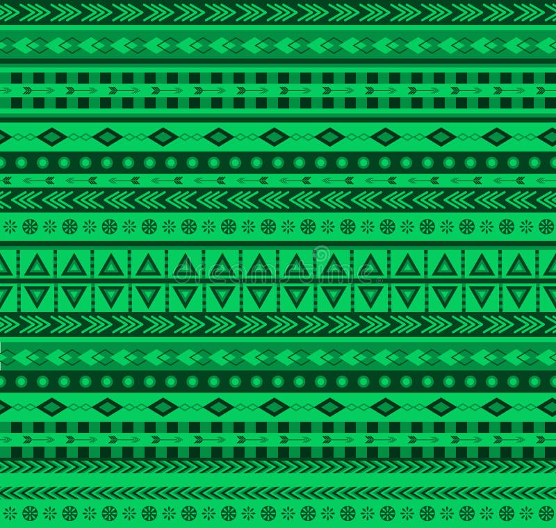 Green aztec pattern stock vector. Illustration of indigenous - 46875541 Green aztec pattern stock vector. Illustration of indigenous - 46875541