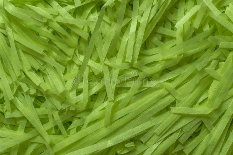 Green Backdrop: Close Up of Paper Filler for Packaging Stock Image ...