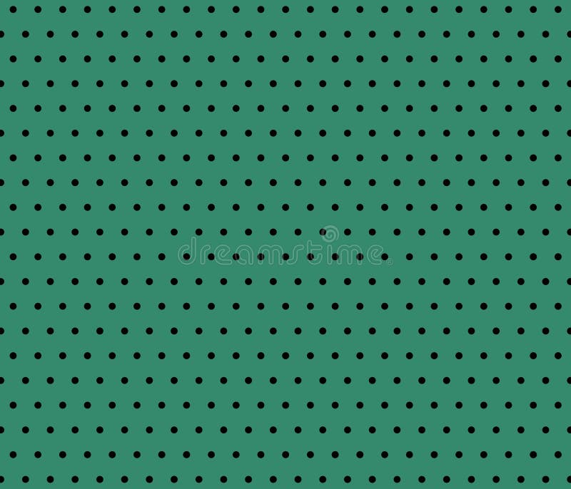Black Dots on a Dark Green Background. Stock Illustration ...