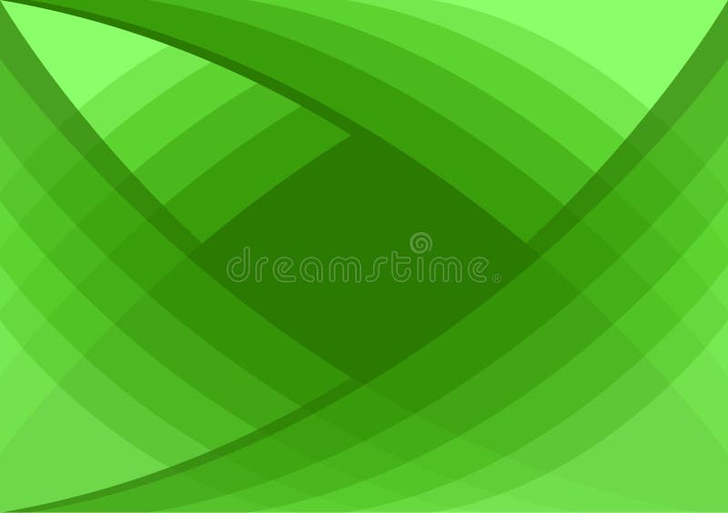 Green Curved Lines Background for Use with Design Layouts Stock ...