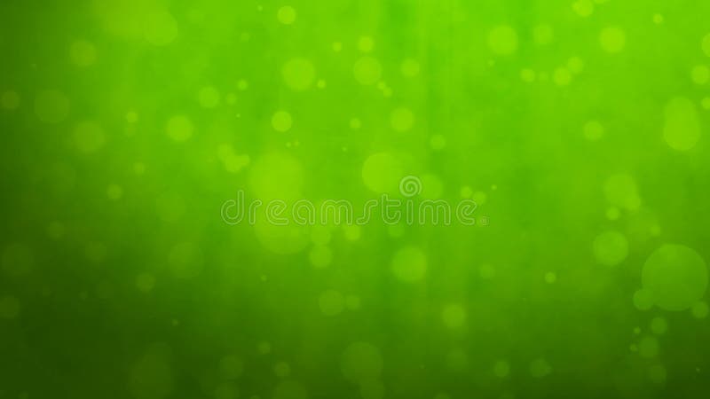 Green Background with Floating Particles Stock Video - Video of bokeh ...