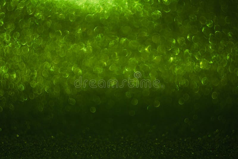 A Green Background with a Lot of Blurry Dots Stock Photo - Image of ...