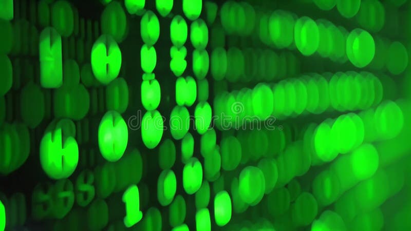 A Green Background with Multiple Numbers Displayed, Creating a Vibrant and Dynamic Visual ...