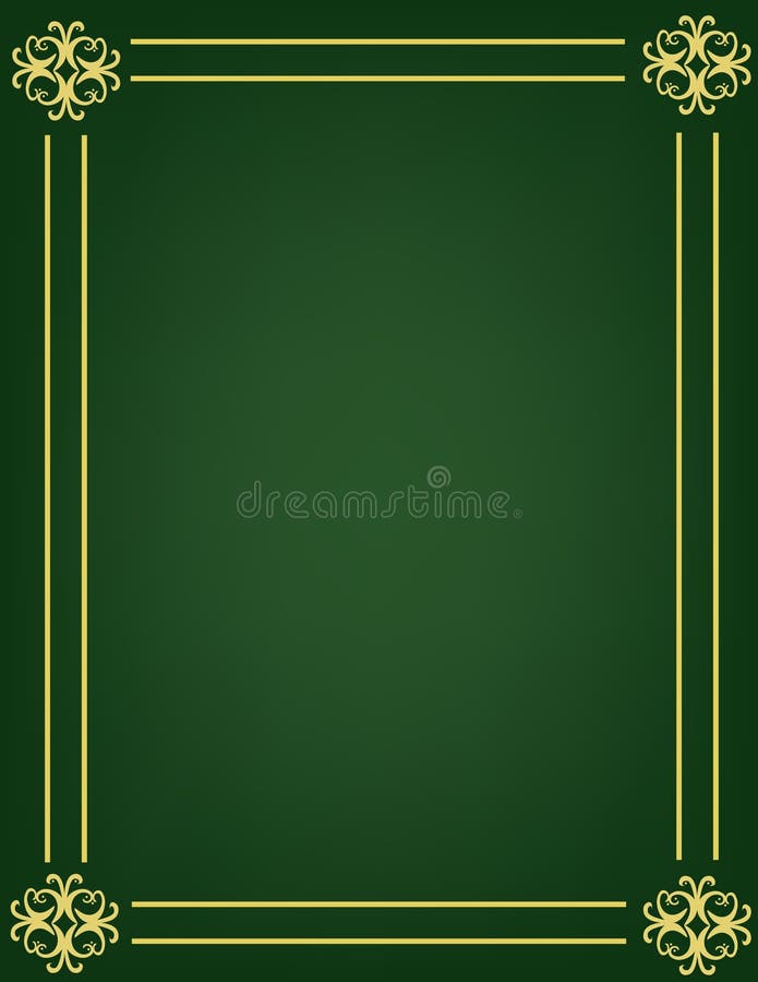 Royal Green Background Golden Frame Stock Illustrations – 2,682 Royal ...