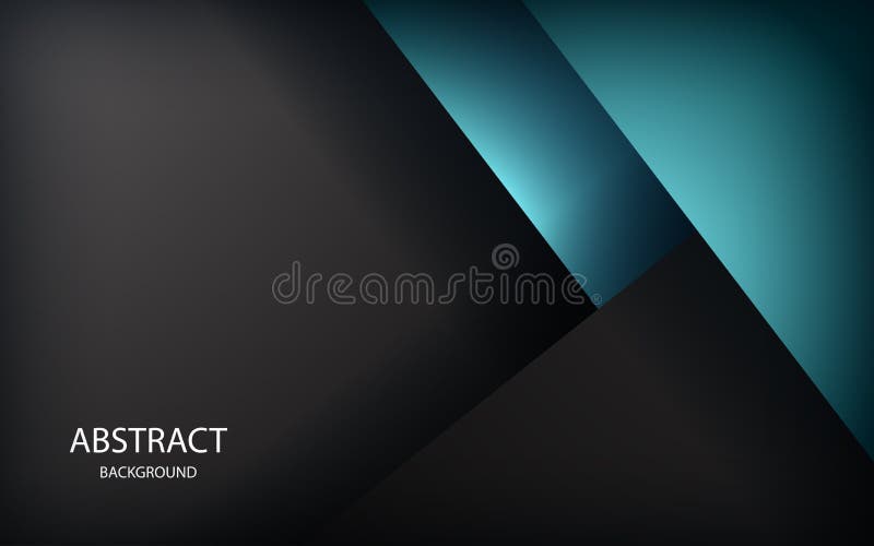 Green Background Overlap Dimension Grey Vector Illustration Message ...