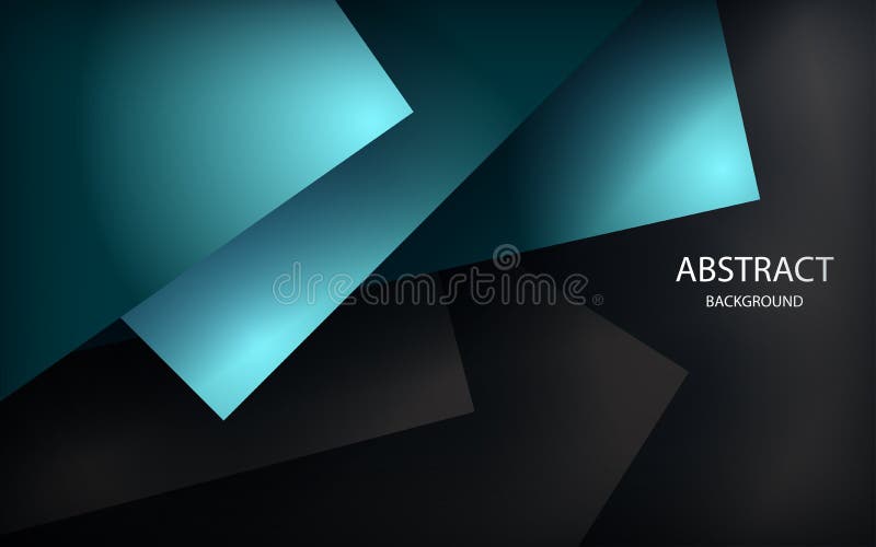 Green Background Overlap Dimension Grey Vector Illustration Message ...