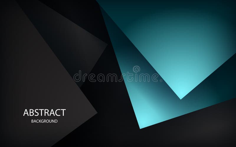 Green Background Overlap Dimension Grey Vector Illustration Message ...