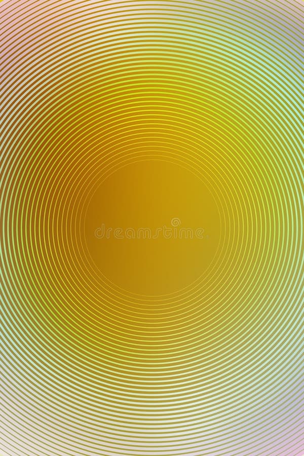Green Background Plant Gradient Radial. Effect Stock Illustration ...