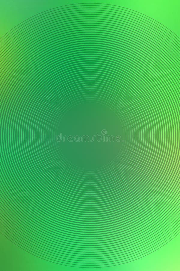 Green Background Plant Gradient Radial. Effect Stock Illustration ...
