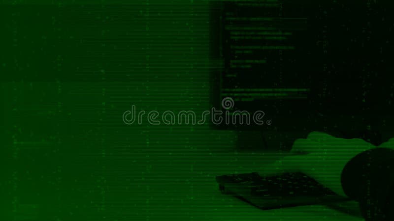 Programmer Keyboard Typing Writing Computer Ai Code Programming Stock Video Video Of Network