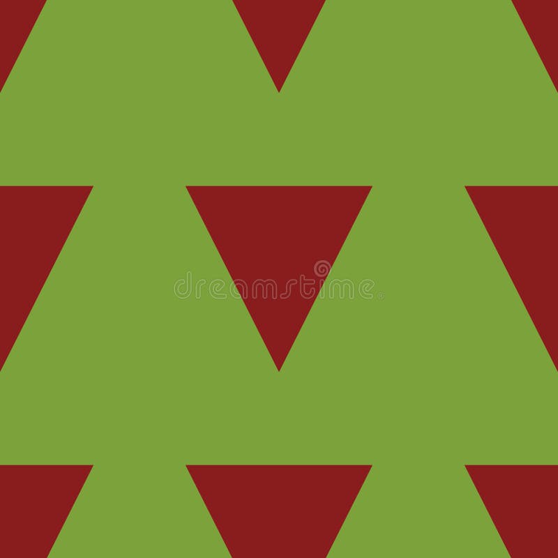 Green Background with Red Triangles Stock Vector - Illustration of ...