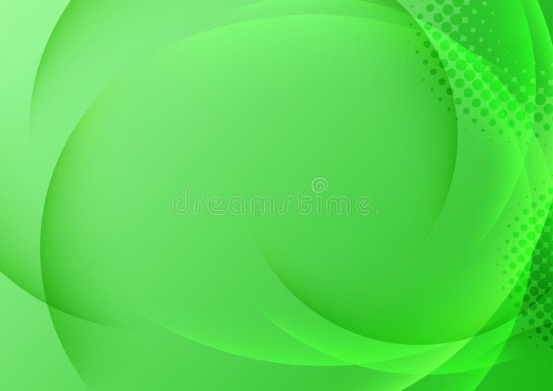 Green Background with Transparent Waves Stock Vector - Illustration of ...