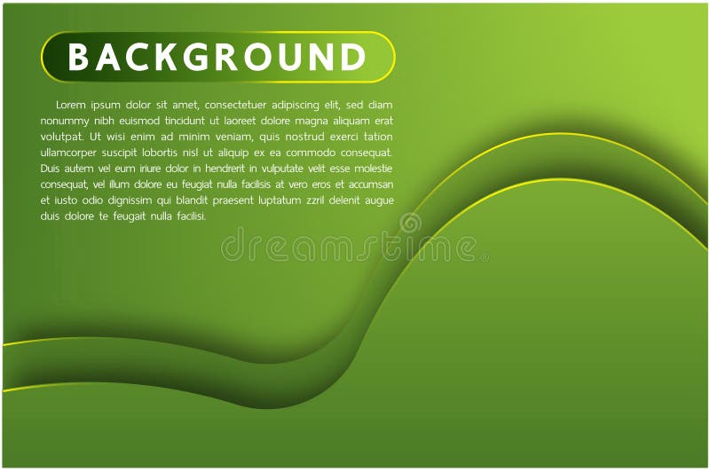 Green Background Vector Lighting Effect Graphic for Text and Message ...