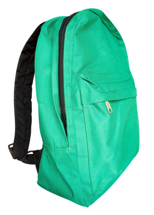 Green backpack stock photo. Image of adventure, holiday - 18960514