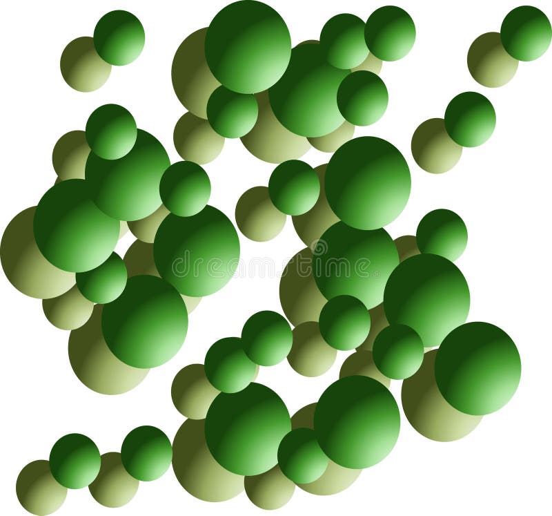 Green ball stock vector. Illustration of logos, slogans - 7663087